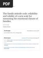 family-environment-scale-questionnaire | PDF | Psychological Concepts ...