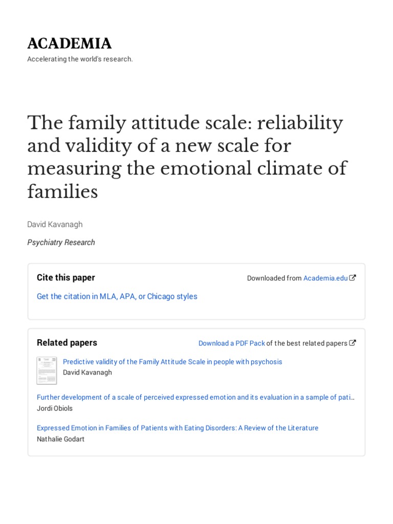 FAS Original Paper | Download Free PDF | Mental Disorder | Schizophrenia