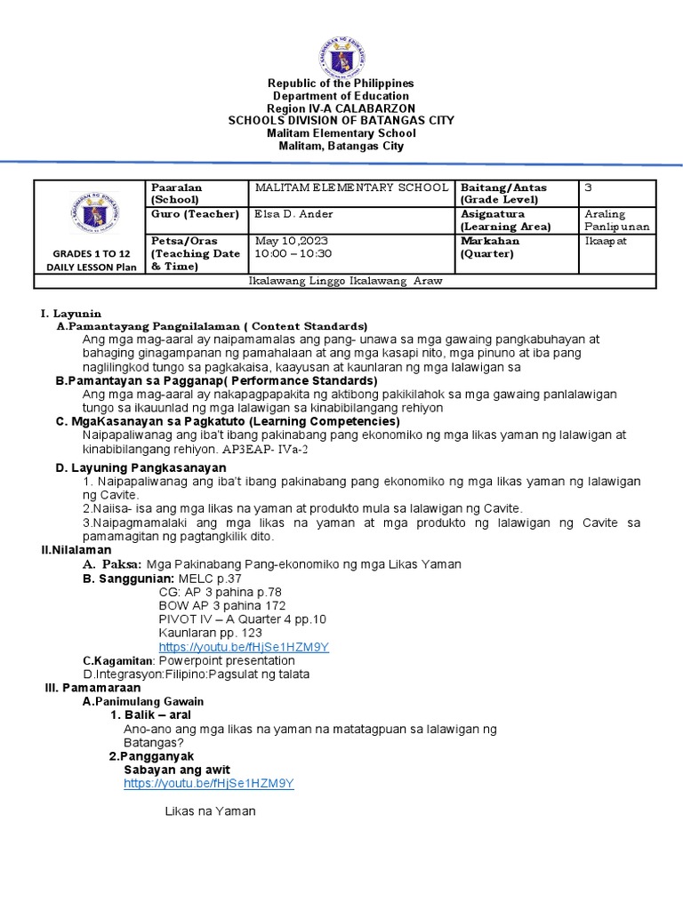 DLP-AP-Q4 Week-2 Day 2 | PDF