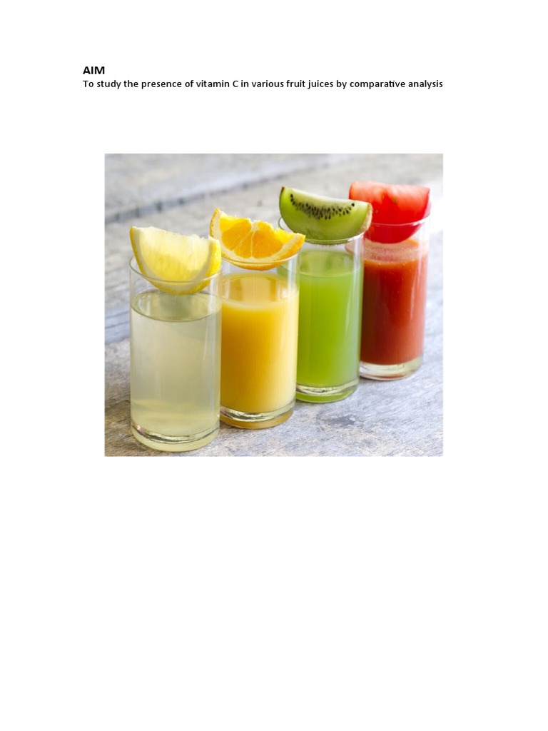 Chem Project New | PDF | Vitamin C | Acid