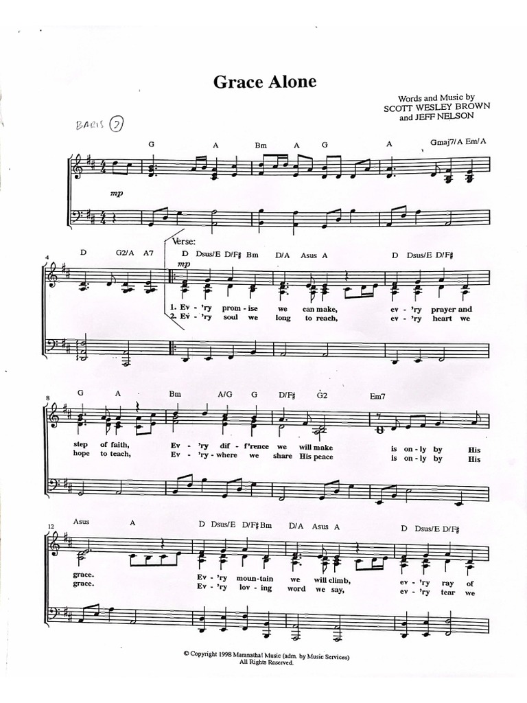 Grace Alone (D) PDF | PDF