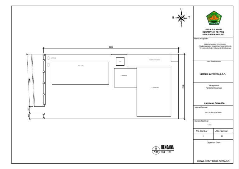 Gambar Tk-Site Plan | PDF