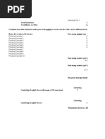 Understanding CAE Score Calculation | PDF | Tests | Qualifications