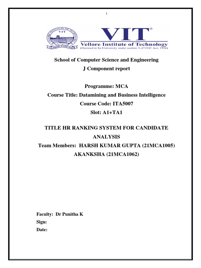 Data Mining Report 222 Pdf Data Mining Machine Learning 