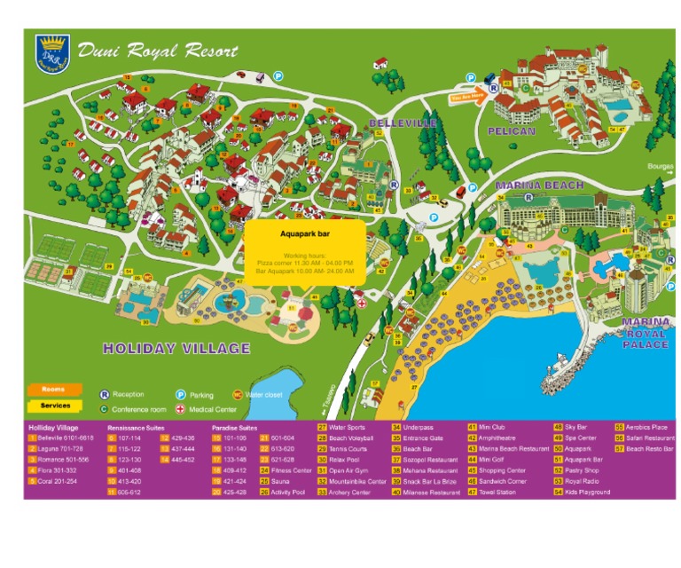 Pelican - Map Duni Royal Resort | PDF