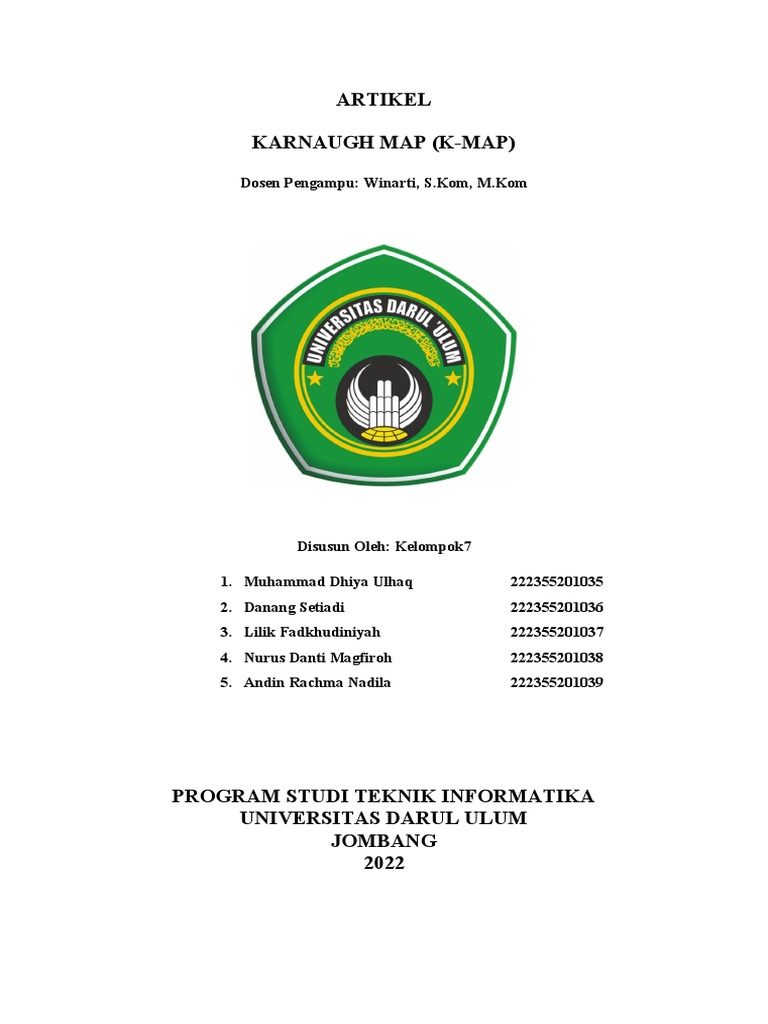 KARNAUGH MAP (K-Map) | PDF