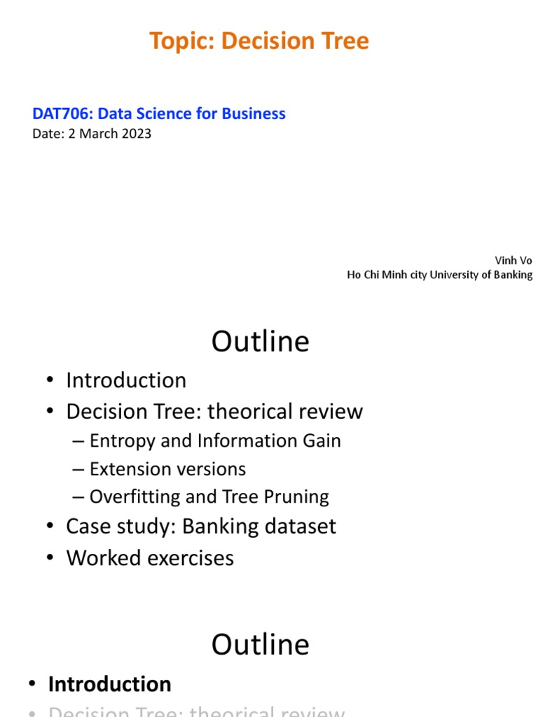 L5 - Decision Tree - B | PDF | Statistical Classification | Machine Learning