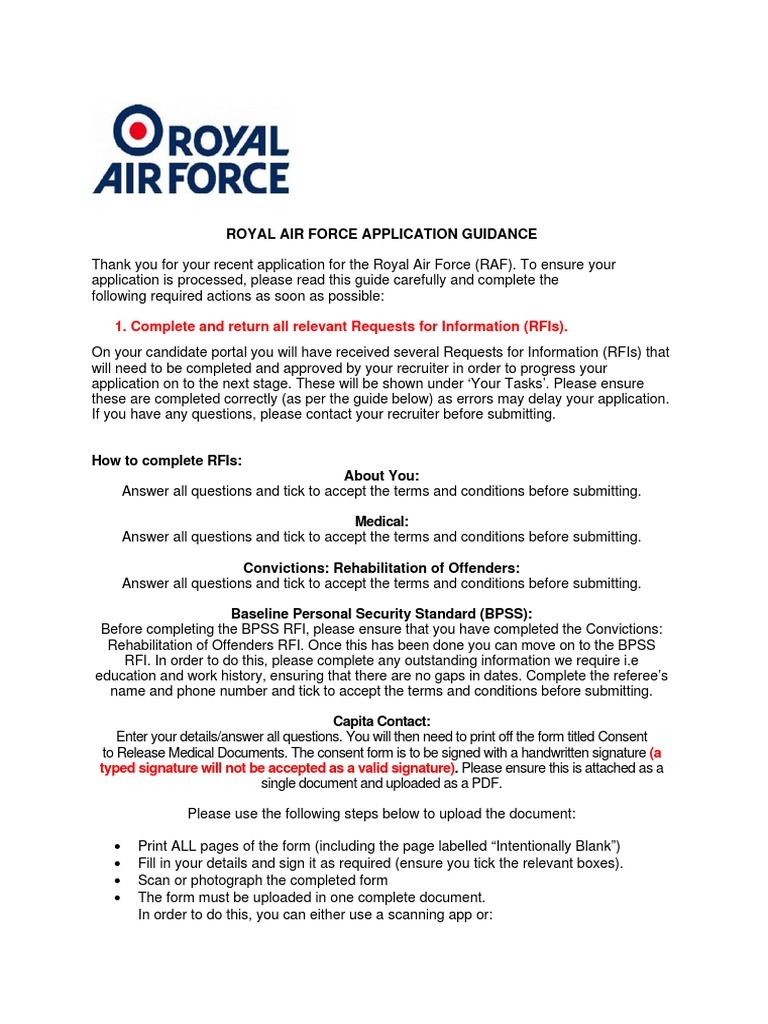 RFI Completion Guide - DOC-59001 PDF | PDF | Request For Information