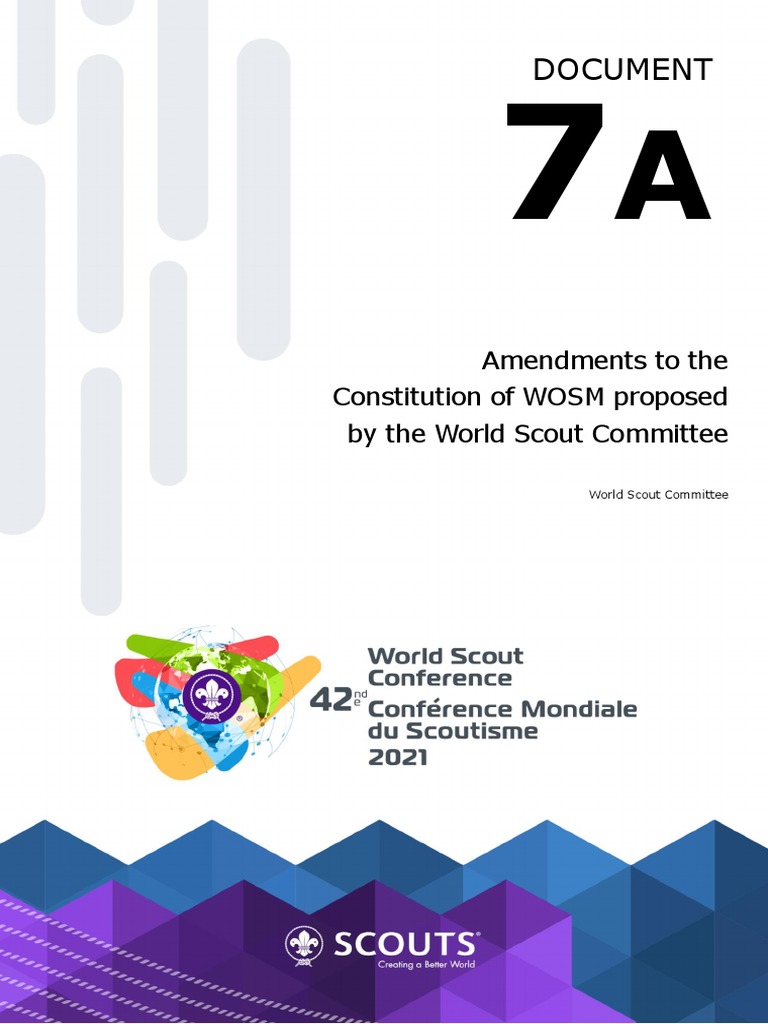 ConfDoc07A - WSConf2021 - Constitutional Amendments by WSC - EN | PDF | Constitutional Amendment ...