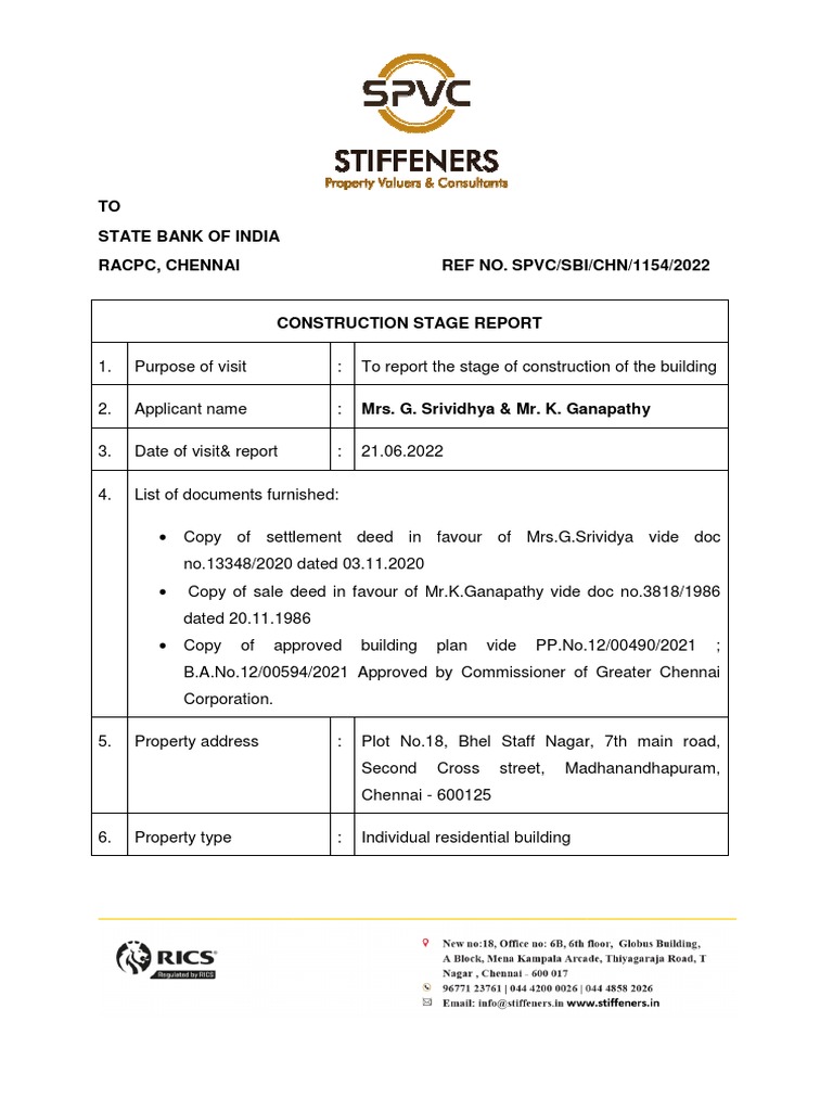 Srividhya - Madanandapuram - Stage | PDF