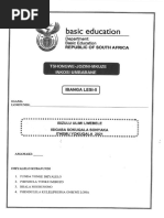Grade 4 IsiZulu Exam Paper 2022 | PDF