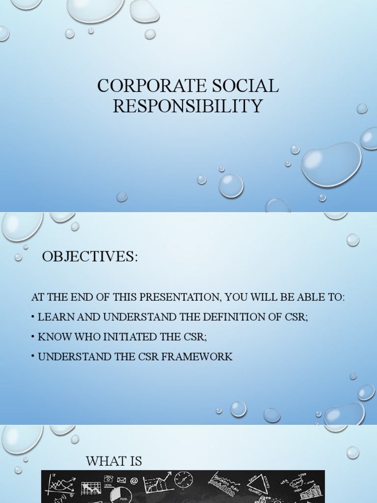 Corporate Social Responsibility Pdf Corporate Social Responsibility