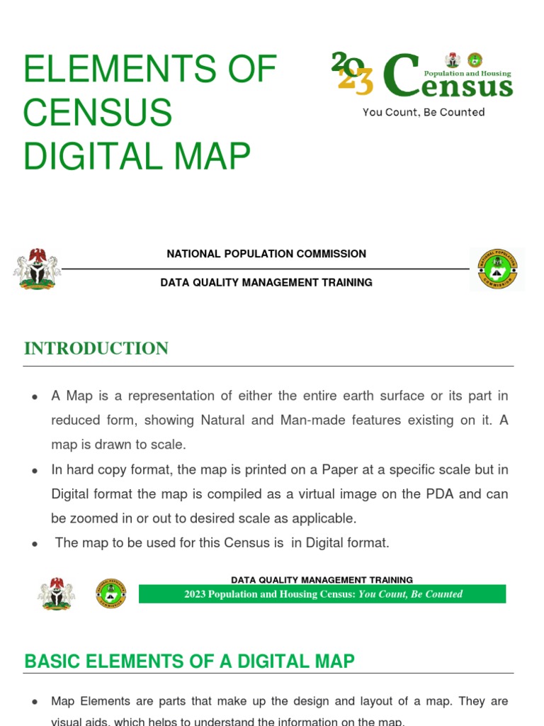 Digital Mapping for 2023 Census Training | PDF | Business | Art