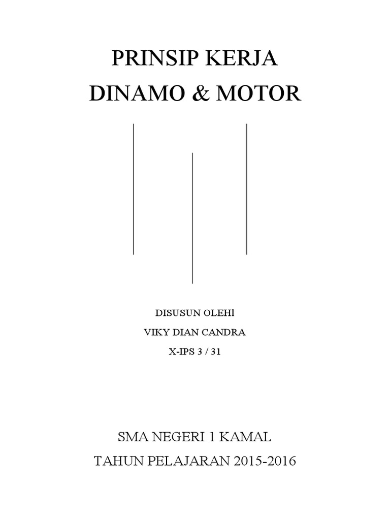 Prinsip Kerja Dinamo | PDF