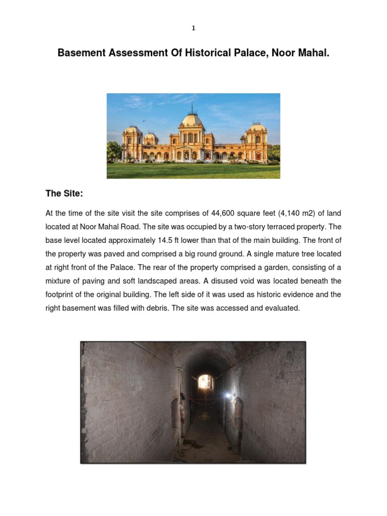 Basement Assessment PDF | PDF | Basement | Civil Engineering