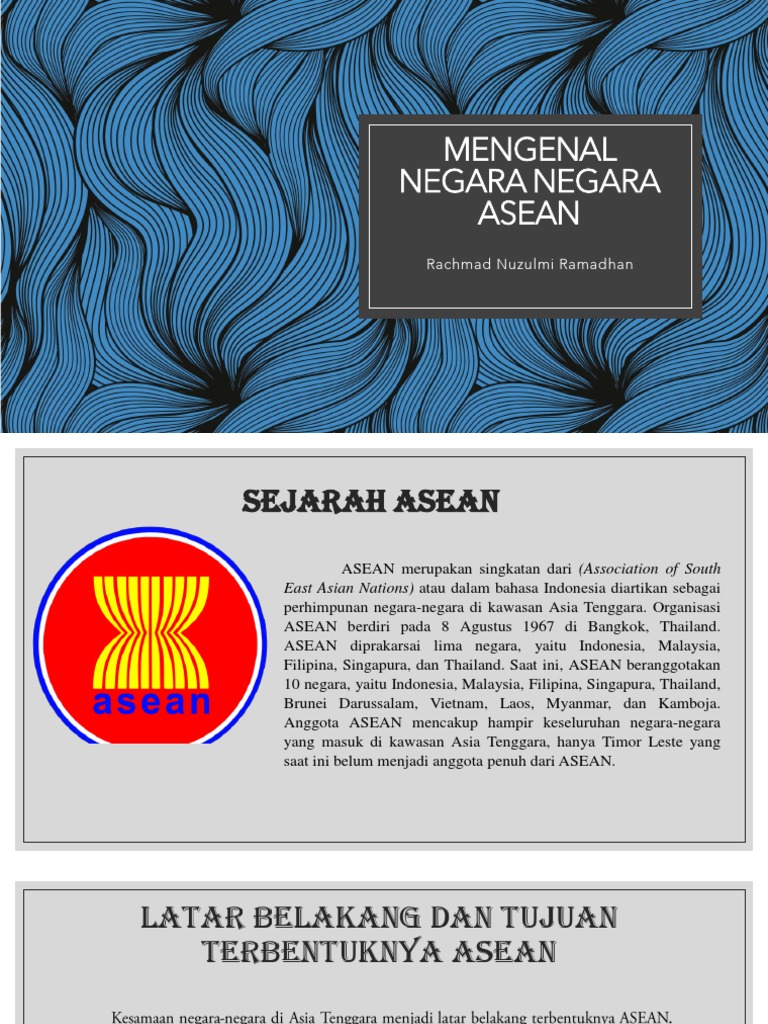 Profil Lengkap Negara-Negara ASEAN | PDF | Perjalanan