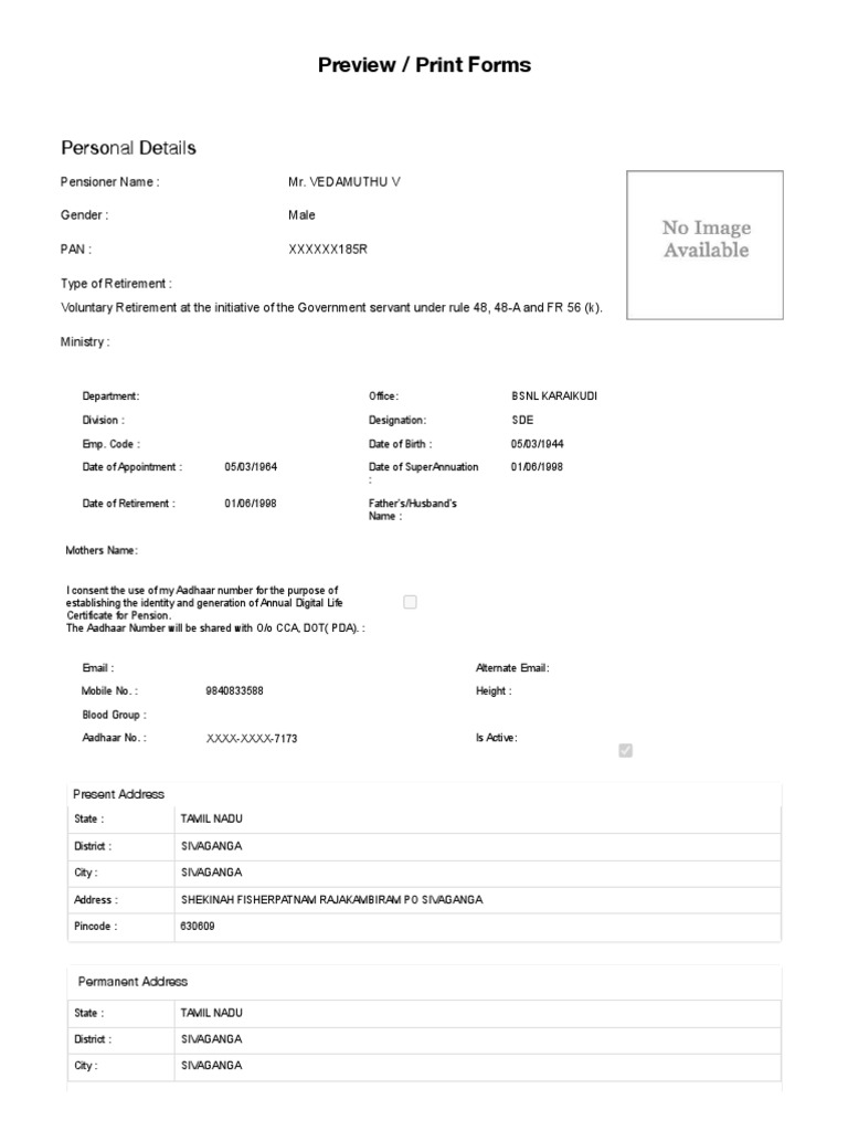 Comprehensive Pension Management System (CPMS) | PDF