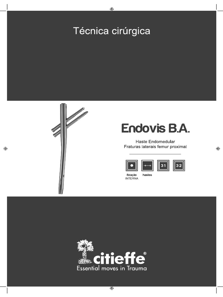 Tecnica Cirurgica Haste Trocantérica Endovis | PDF