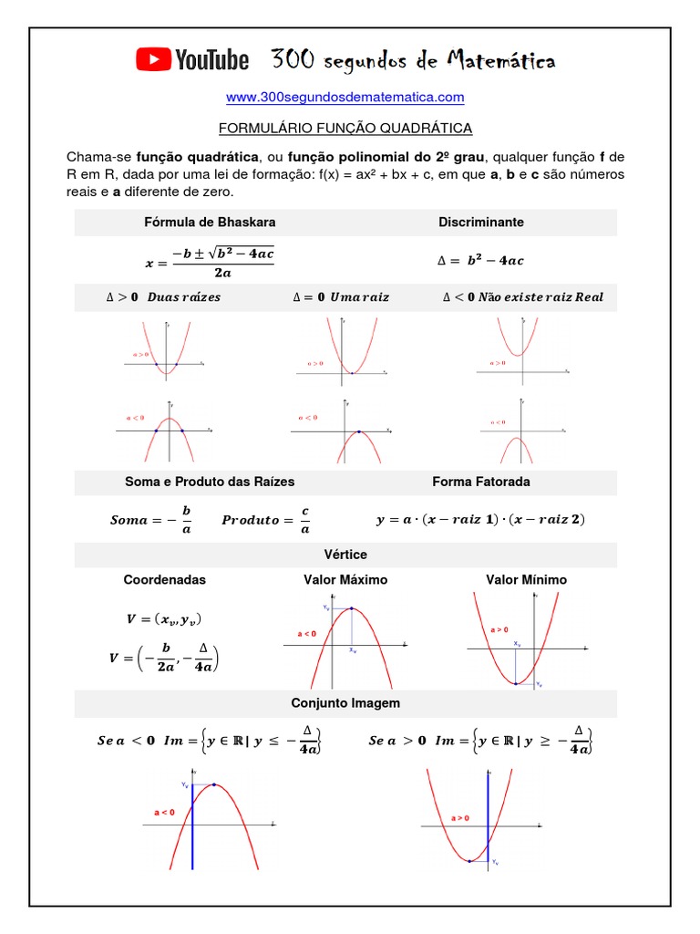 Raiz de 17 na Função Quadrática | PDF
