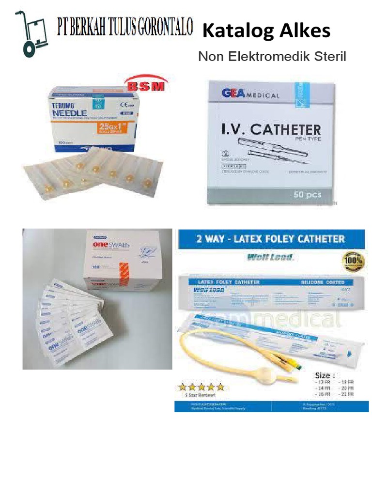 Katalog Alkes: Non Elektromedik Steril | PDF