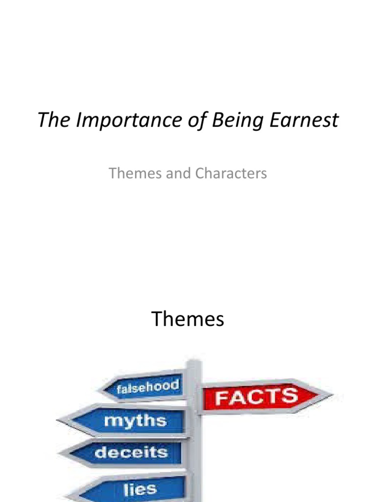 Oscar Wilde Themes and Characters 3 | PDF | The Importance Of Being Earnest