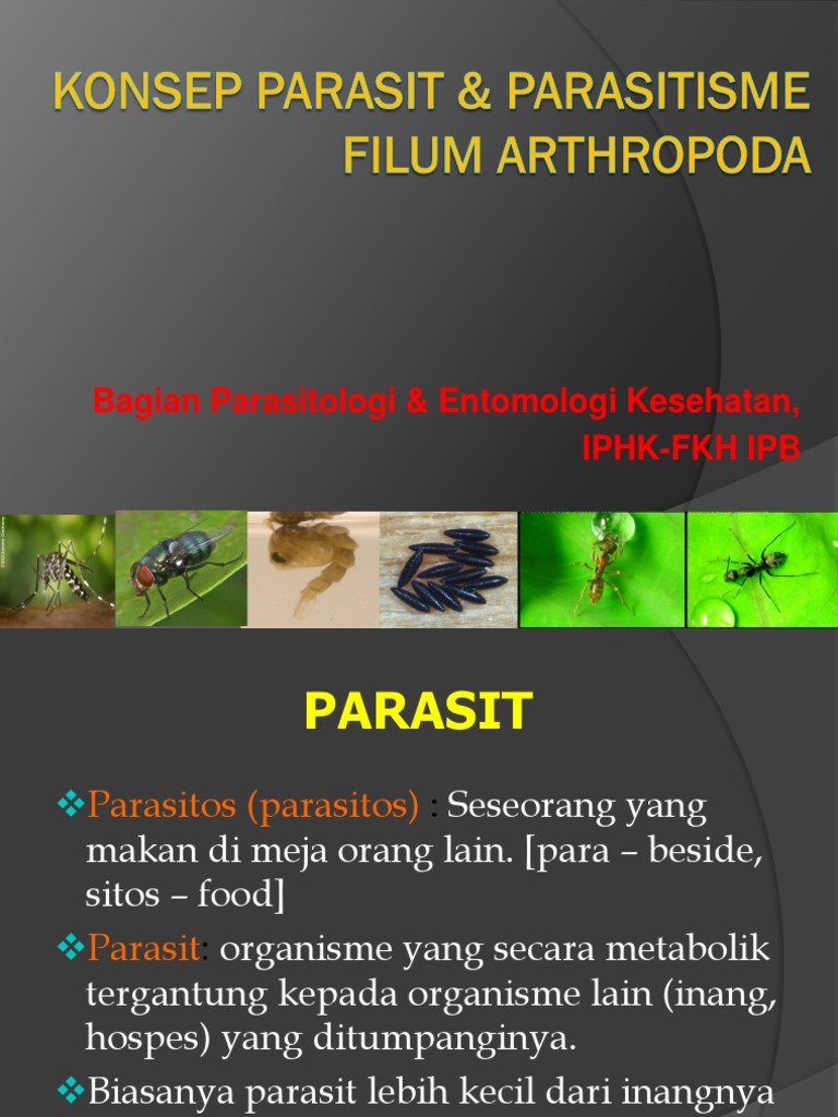 Konsep Parasit Dan Parasitisme | PDF