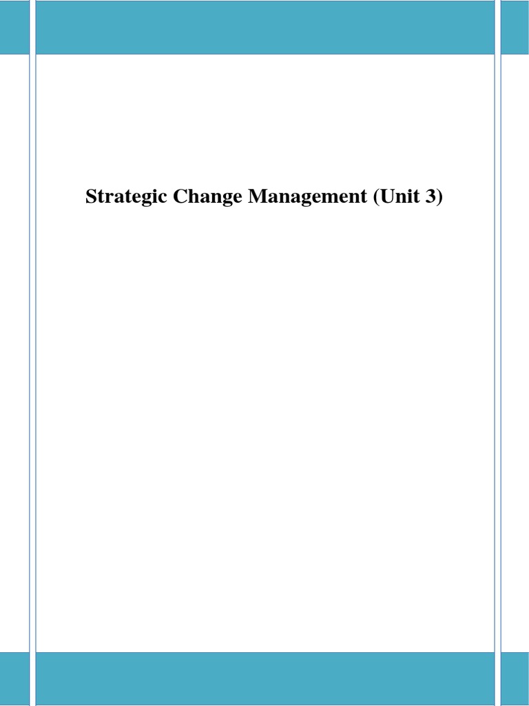 Strategic Change Management in Tesco | PDF | Goal | Tesco