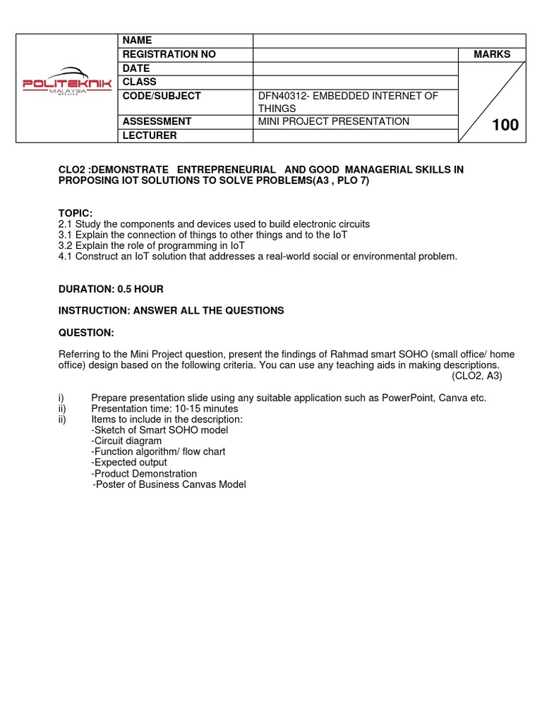 Mini Project Presentation PDF | PDF