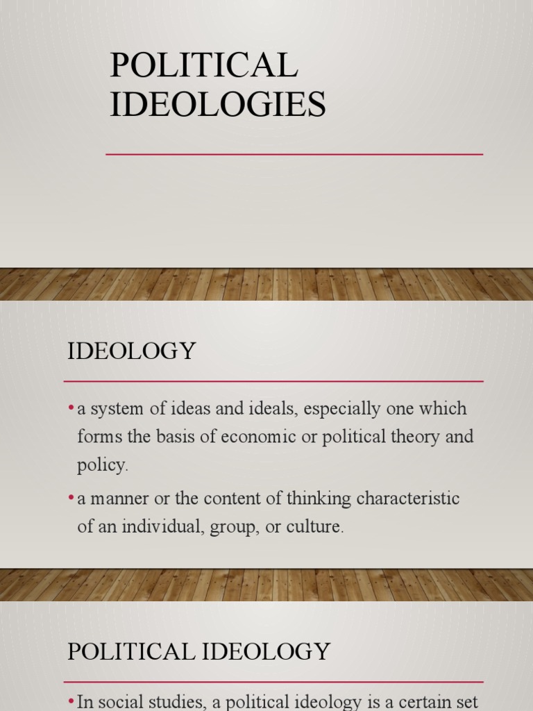 Overview of Political Ideologies | PDF