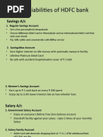 HDFC Classic Banking Programme Overview | PDF | Banks | Money