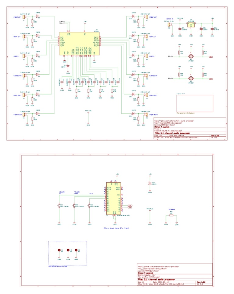 6ch Sound FX Proc Schematic - 53cacG8Ljn | PDF