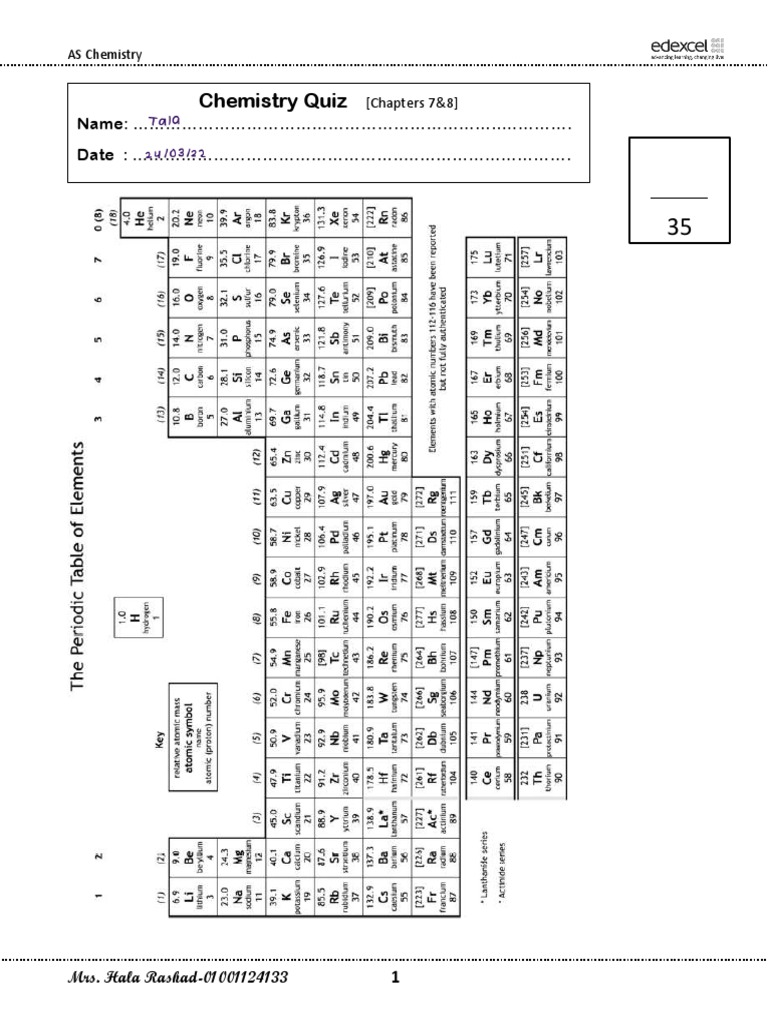Chapter 7&8 Quiz | PDF