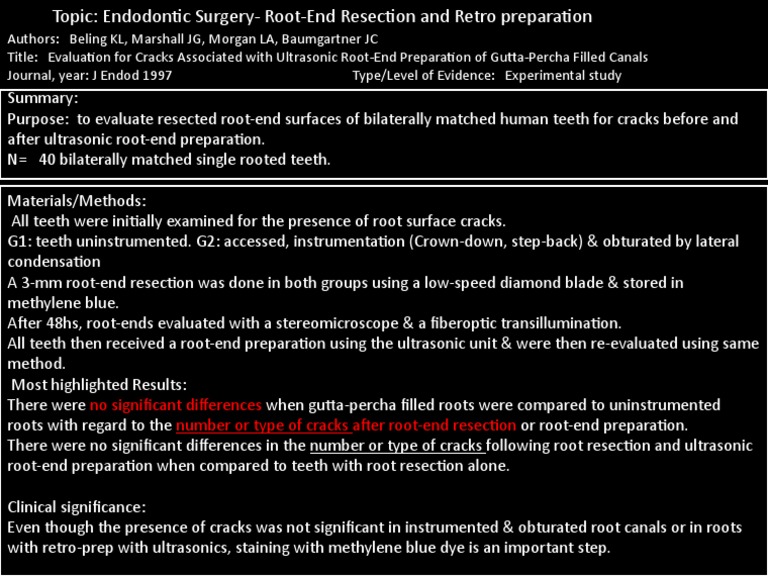 28 - Evaluation For Cracks Associated With Ultrasonic Root-End ...
