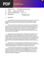 Tree Planting Project Proposal | PDF | Sustainability | Natural Environment