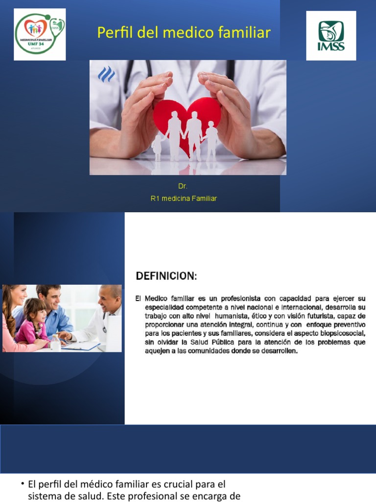 Perfil Medico Familiar | PDF | Medicina | Médico Perfil Medico Familiar | PDF | Medicina | Médico