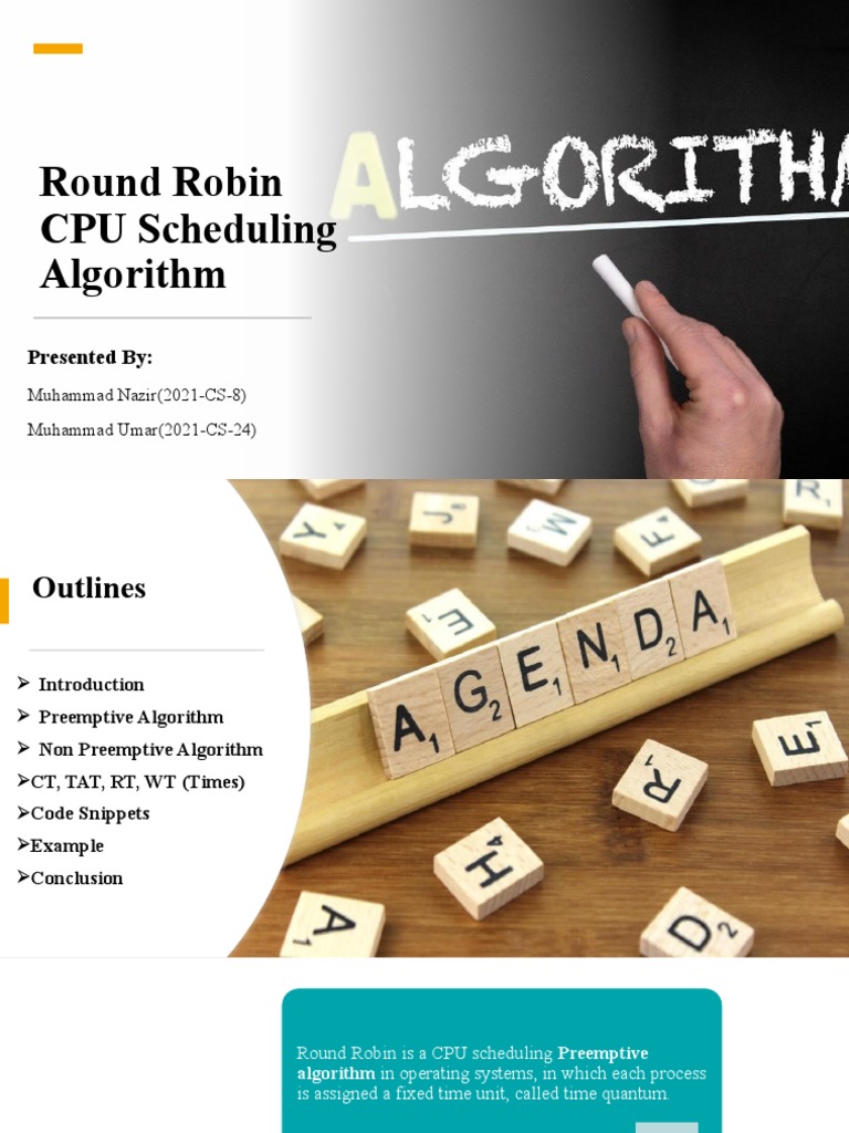 Round Robin Algorithm | PDF | Scheduling (Computing) | Concurrent Computing