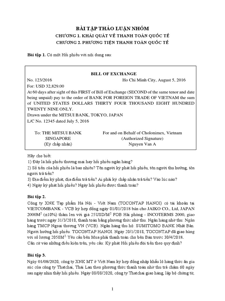 Bai Tap Thao Luan - Hoi Phieu | PDF