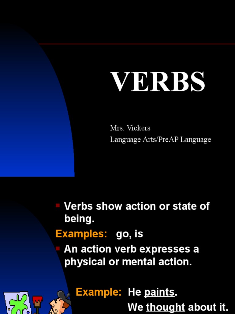 VERBS | PDF | Verb | Grammatical Tense