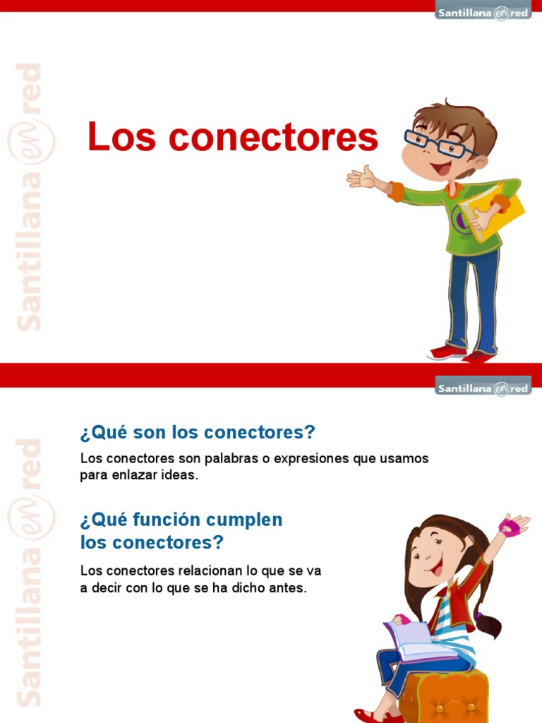 Conectores: Tipos y Ejemplos | PDF