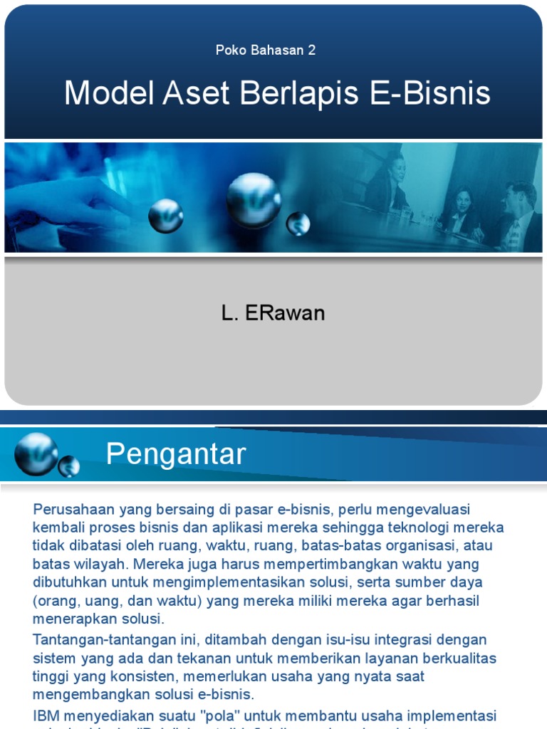 Slide02 Pola Pola - e Bisnis | PDF