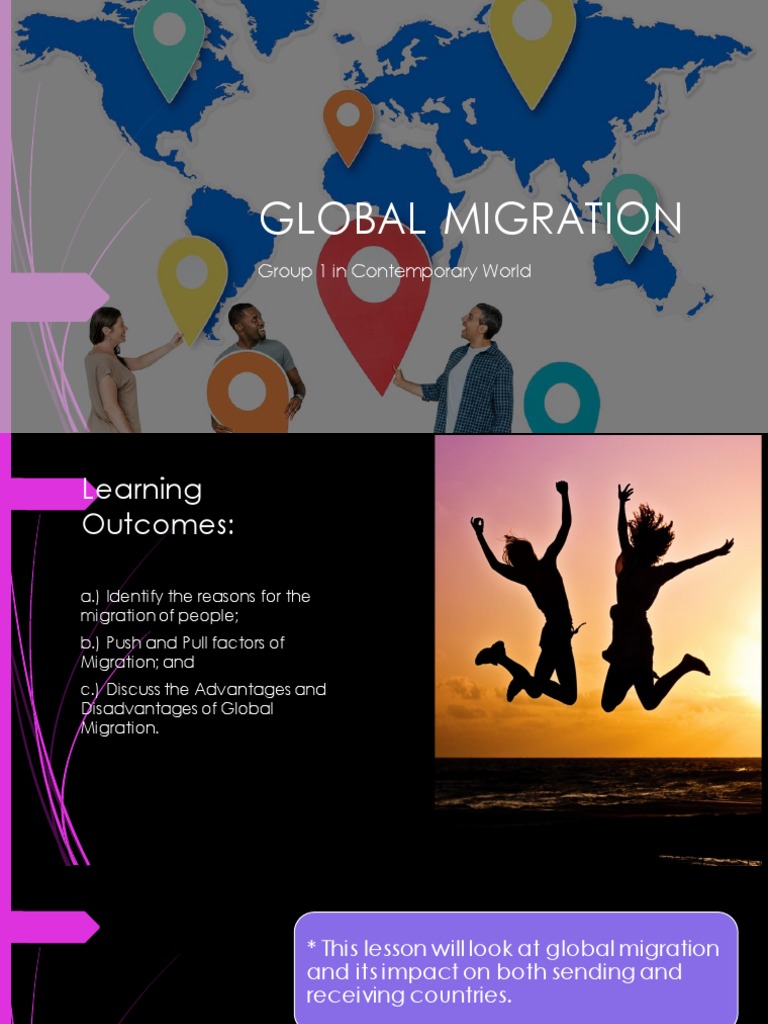 Global Migration: Group 1 in Contemporary World | PDF | Human Migration ...
