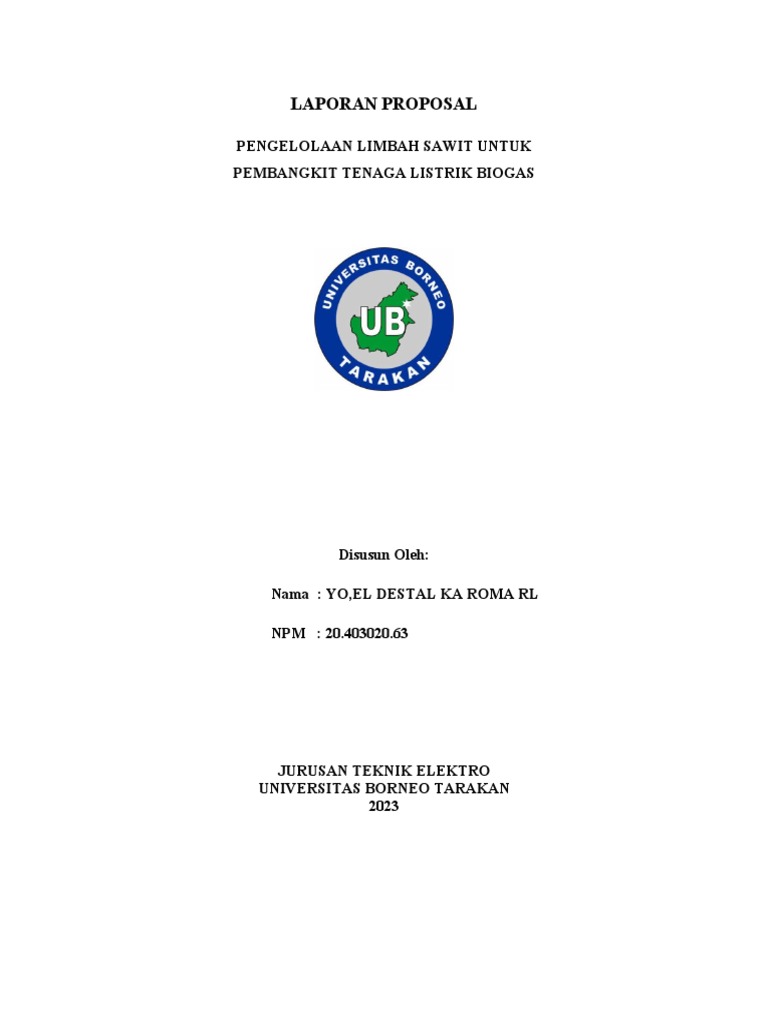 PROPOSAL Metopen Yoell | PDF