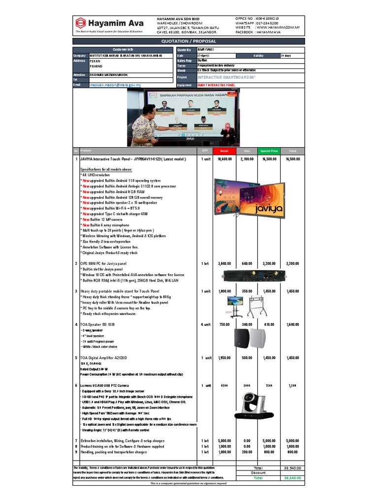 SMARTBOARD | PDF | Usb | Android (Operating System)