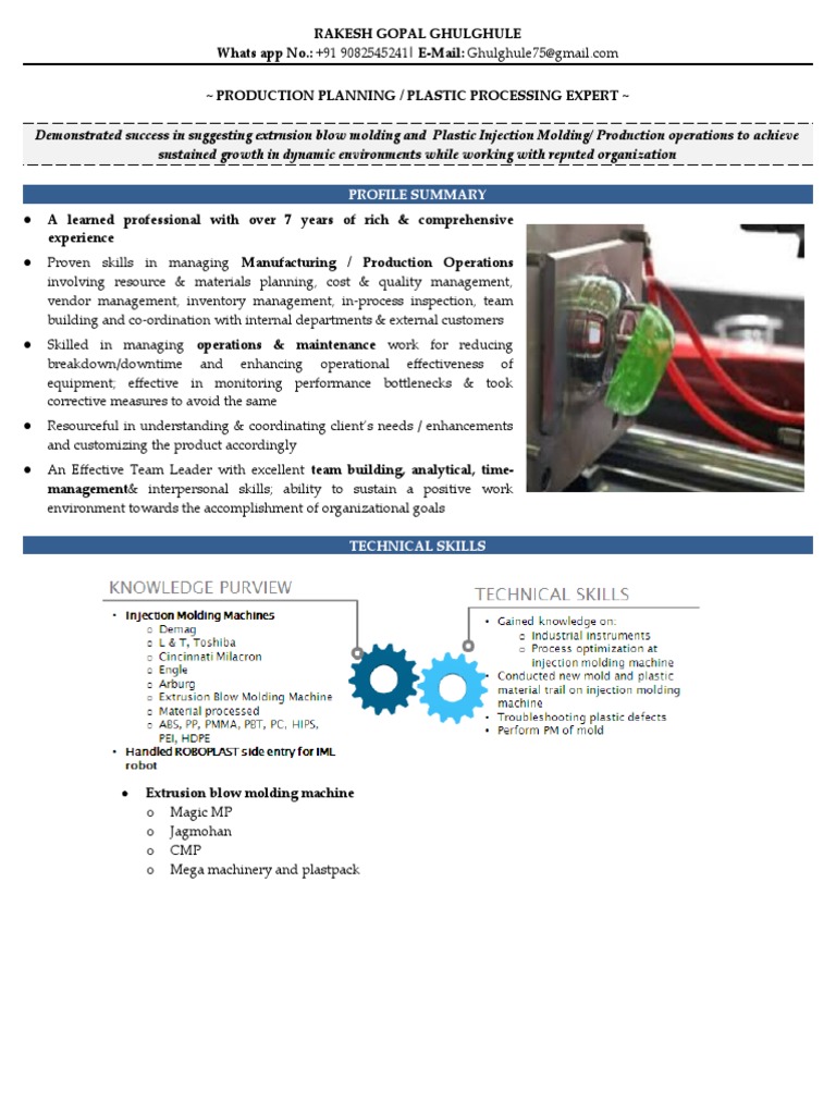 Profile Summary | PDF | Reliability Engineering | Quality Management System