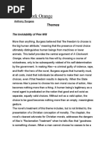 A Clockwork Orange - Appendix | PDF | Religion & Spirituality