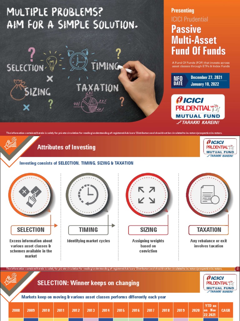 ICICI Prudential Passive Multi-Asset Fund of Funds (Distributor Version ...