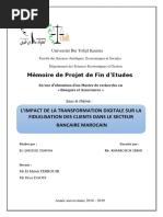 PFE La Digitalisation Des Banques Rania SABRI | PDF | Gestion de la ...