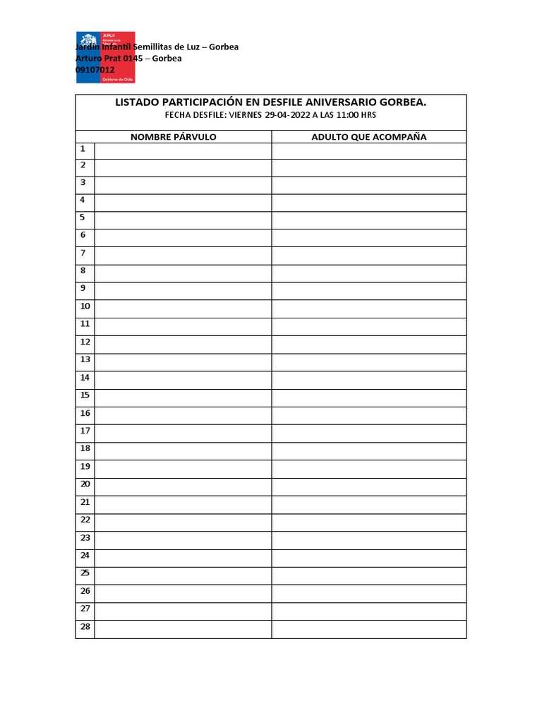 Formato para Envio de Documentos | PDF