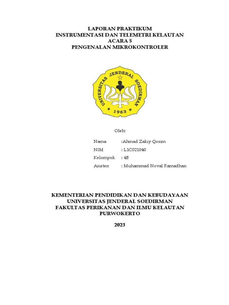 Laporan Praktikum Itk Acara 5 | PDF | Komputer