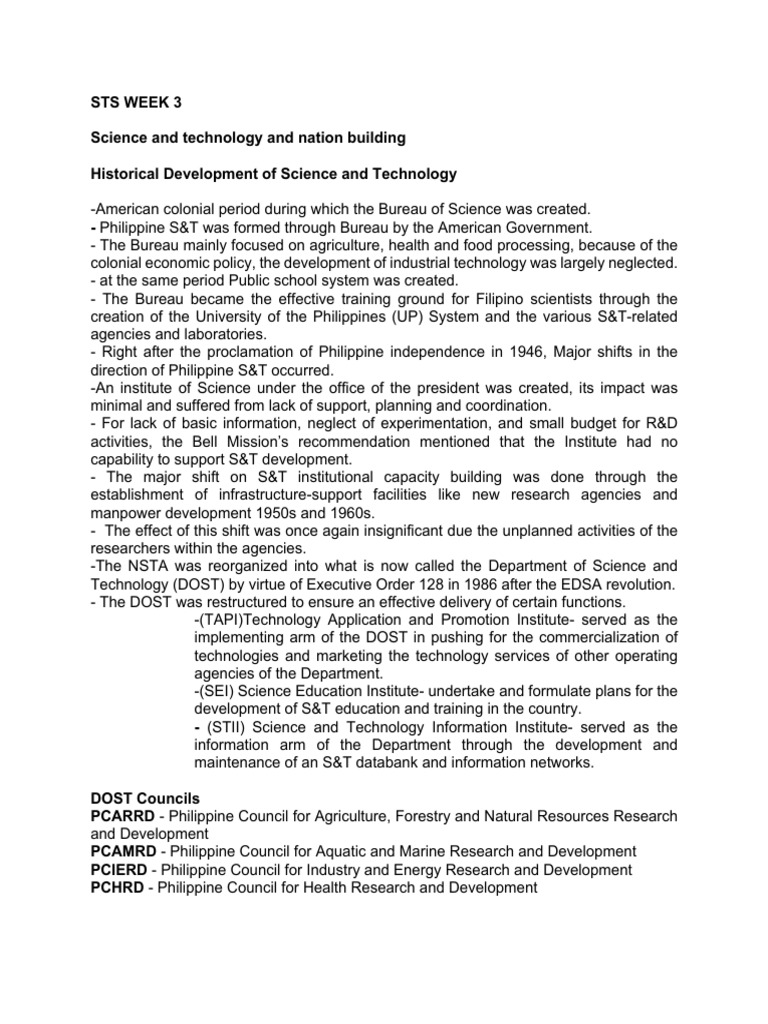 Week 3 STS PDF | PDF